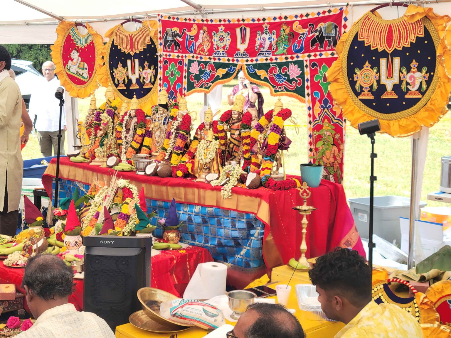 Flower Mound Hindu Temple Groundbreaking Ceremony and Bhoomi Puja on ...